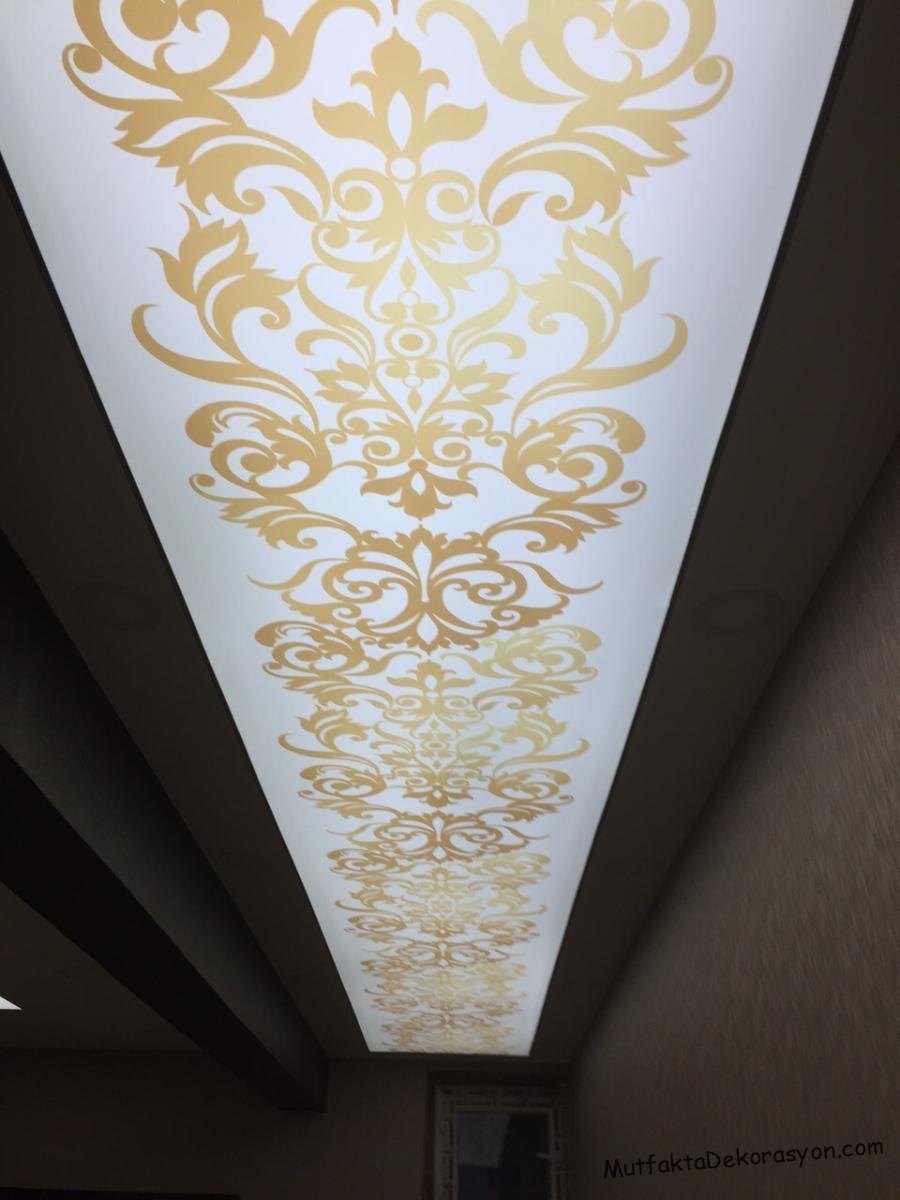 Salon İçin Gergi Tavan Modelleri ve Salon Dekorasyonu Fikirleri